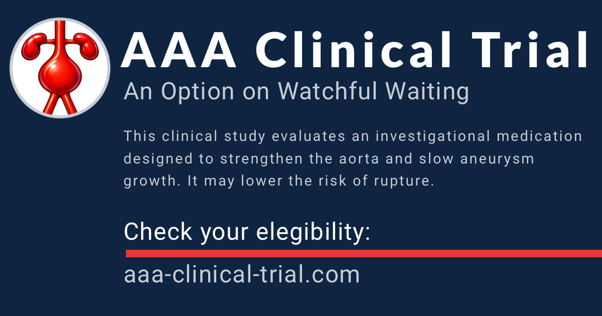 Nectero Abdominal Aortic Aneurysm Clinical Trial